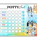Girls Princess Reward Chart Potty Training Chart Chore Chart Girls ...