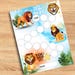 Lion Reward Chart Kids Reward Chart Toddler Reward Chart Potty Training ...