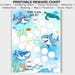 Shark Reward Chart: Ocean Theme Behavior - Potty Training Tracker for ...