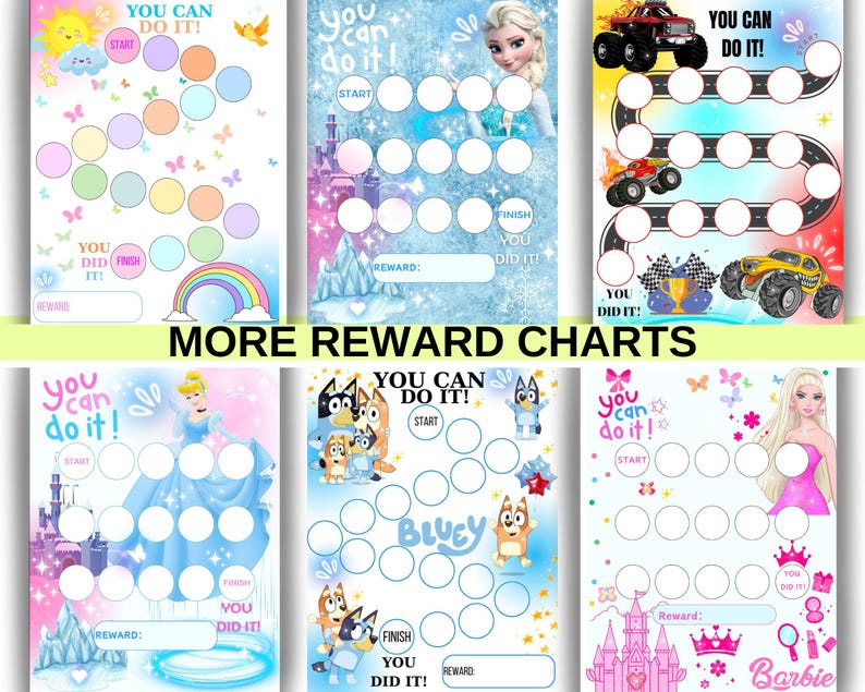 Healthy Eating Reward Chart – Printable Fruit & Veggie Themed Tracker ...