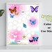 Butterfly Reward Chart Spring Reward Chart Toddler Reward Chart Potty ...
