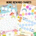 Girls Princess Reward Chart Potty Training Chart Chore Chart Girls ...