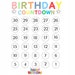 Printable Birthday Countdown Birthday Countdown Printable 30 Day ...
