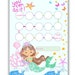 Printable Mermaid Reward Chart Girls Potty Training Sleeping Chart ...