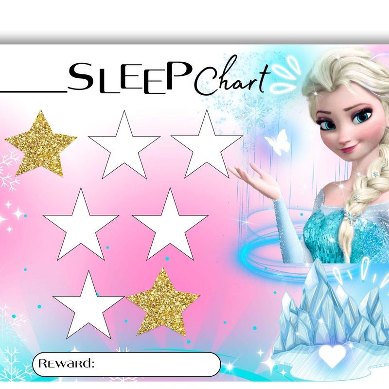 Frozen Chore Chart - Etsy