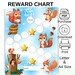 Cute Squirrel & Ice Cream Reward Charts for Kids - Printable Behavior ...