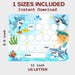 Shark Reward Chart Ocean Reward Chart Under the Sea Behavior Chart ...