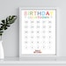Printable Birthday Countdown Birthday Countdown Printable 30 Day ...