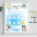 Bluey Sleeping Chart - Printable Sleep Tracker for Kids - Sticker Chart ...