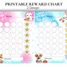 Easter Bunny Reward Chart - Bunny Sticker Chart - Chore Chart - Girls ...