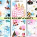 Printable Dinner Reward Chart for Kids: Mealtime Tracker (A4 & Letter ...