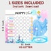 Cinderella Potty Training Chart Princess Toilet Training Sticker Chart ...