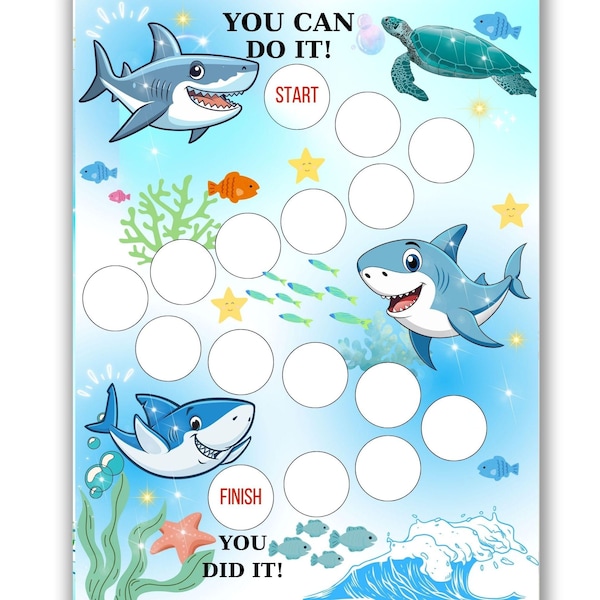 Baby Shark Printable - Etsy