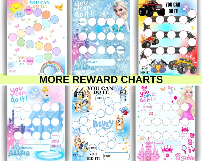 Water Drinking Reward Chart for Kids – Printable Hydration Tracker ...