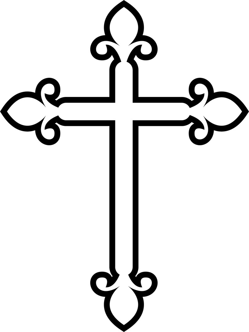 Crosses Svg File Cross Svg File Cross Clipart Halloween - Etsy