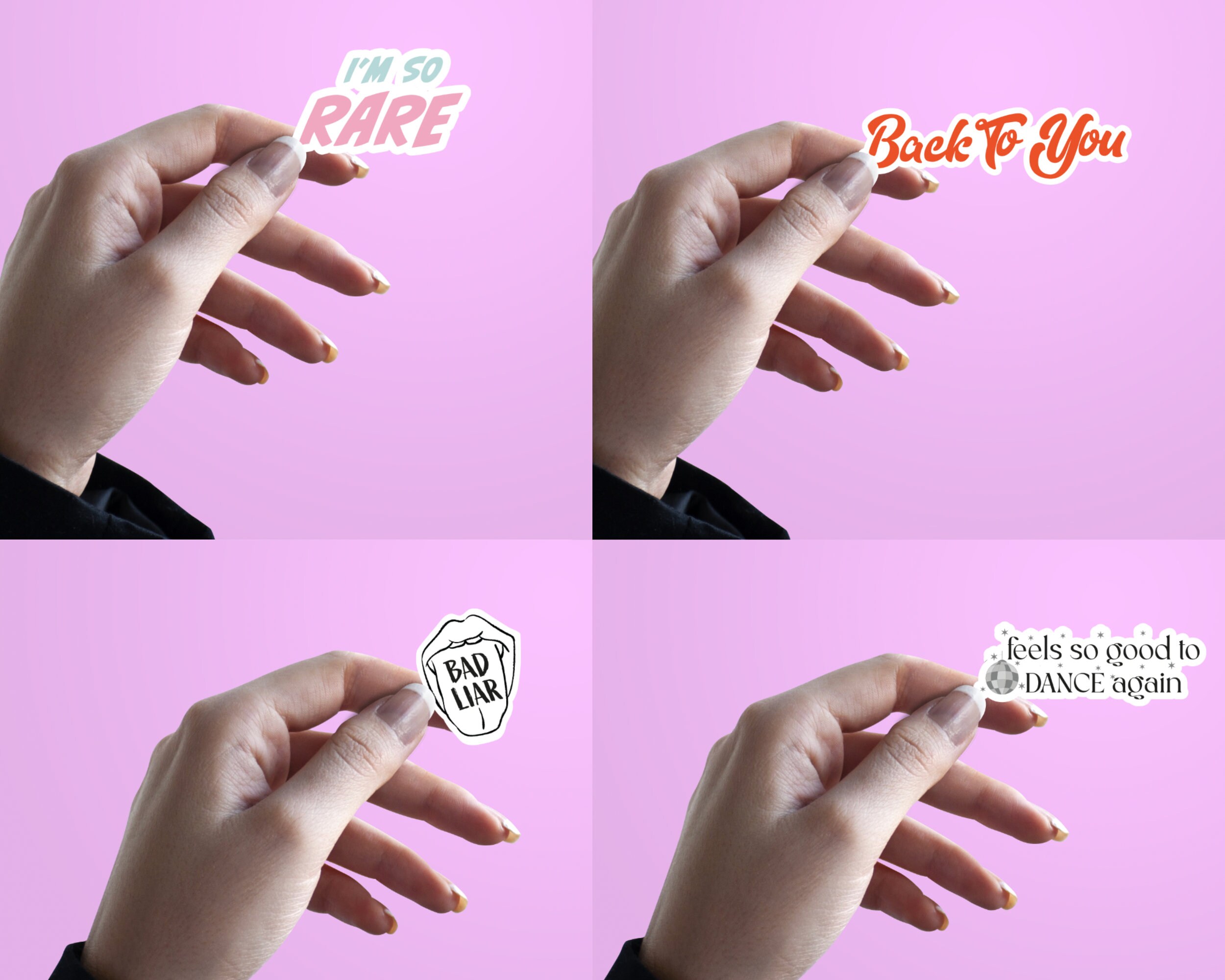 Selena Gomez Sticker Pack, Team Selena, Rare Sticker, Back to You ...