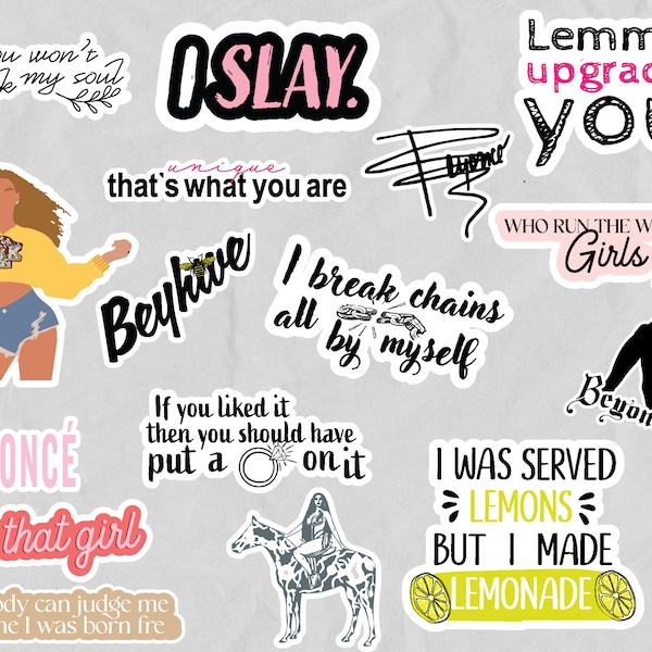 Queen Bey Stickers - Etsy
