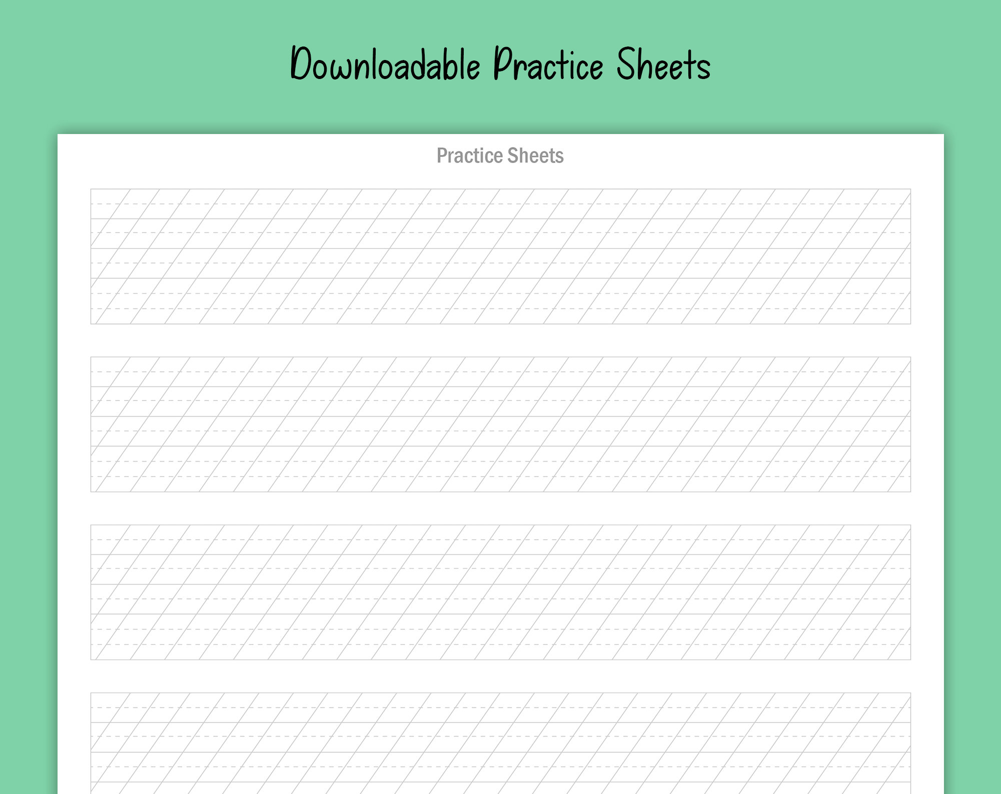 32 Capital Letters for Copperplate - Etsy