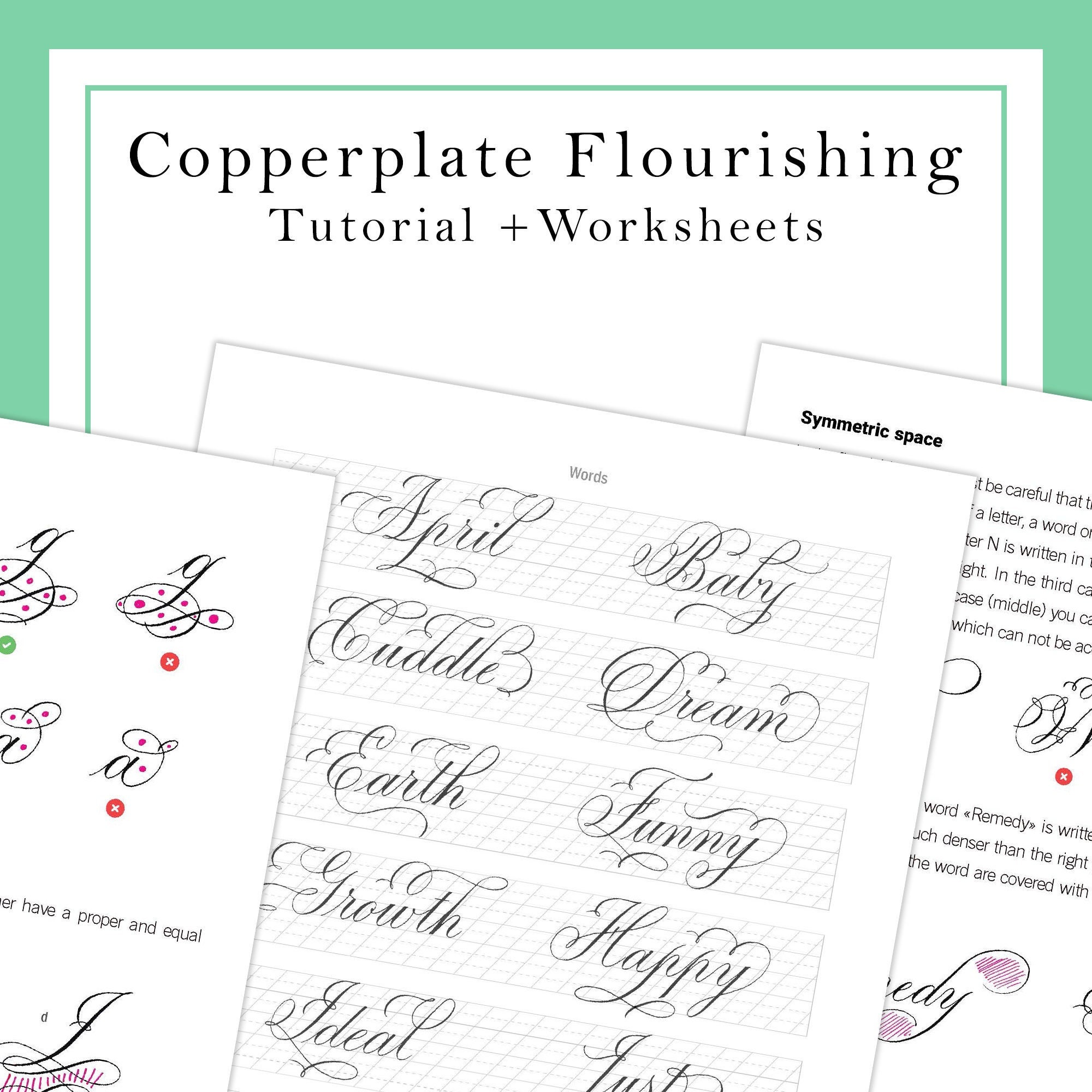 Copperplate Worksheets