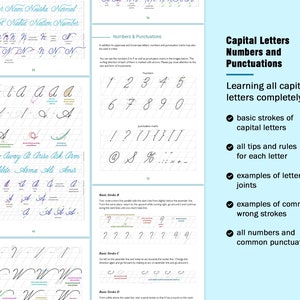 CURSIVE HANDWRITING TUTORIAL - Etsy