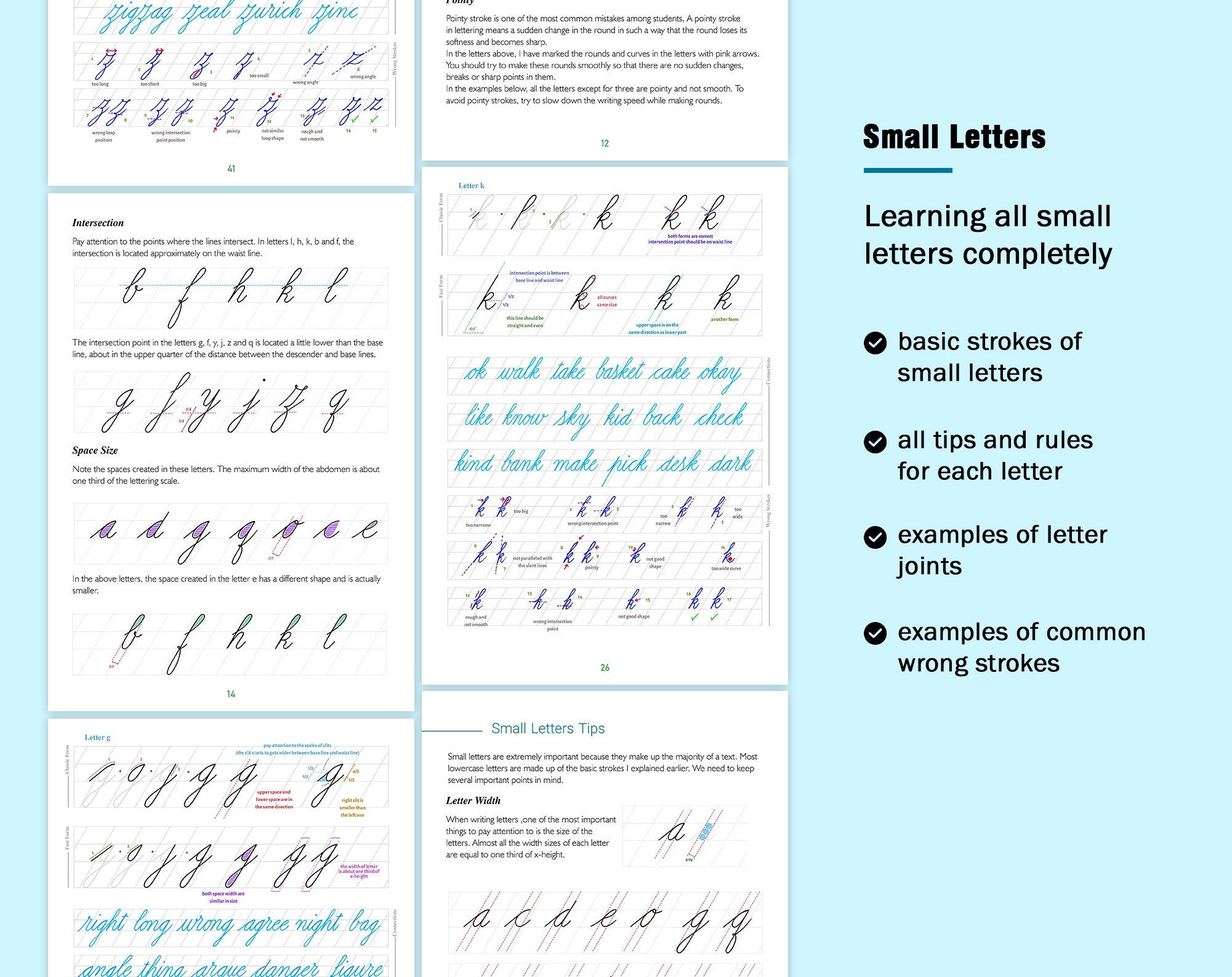CURSIVE HANDWRITING TUTORIAL - Etsy