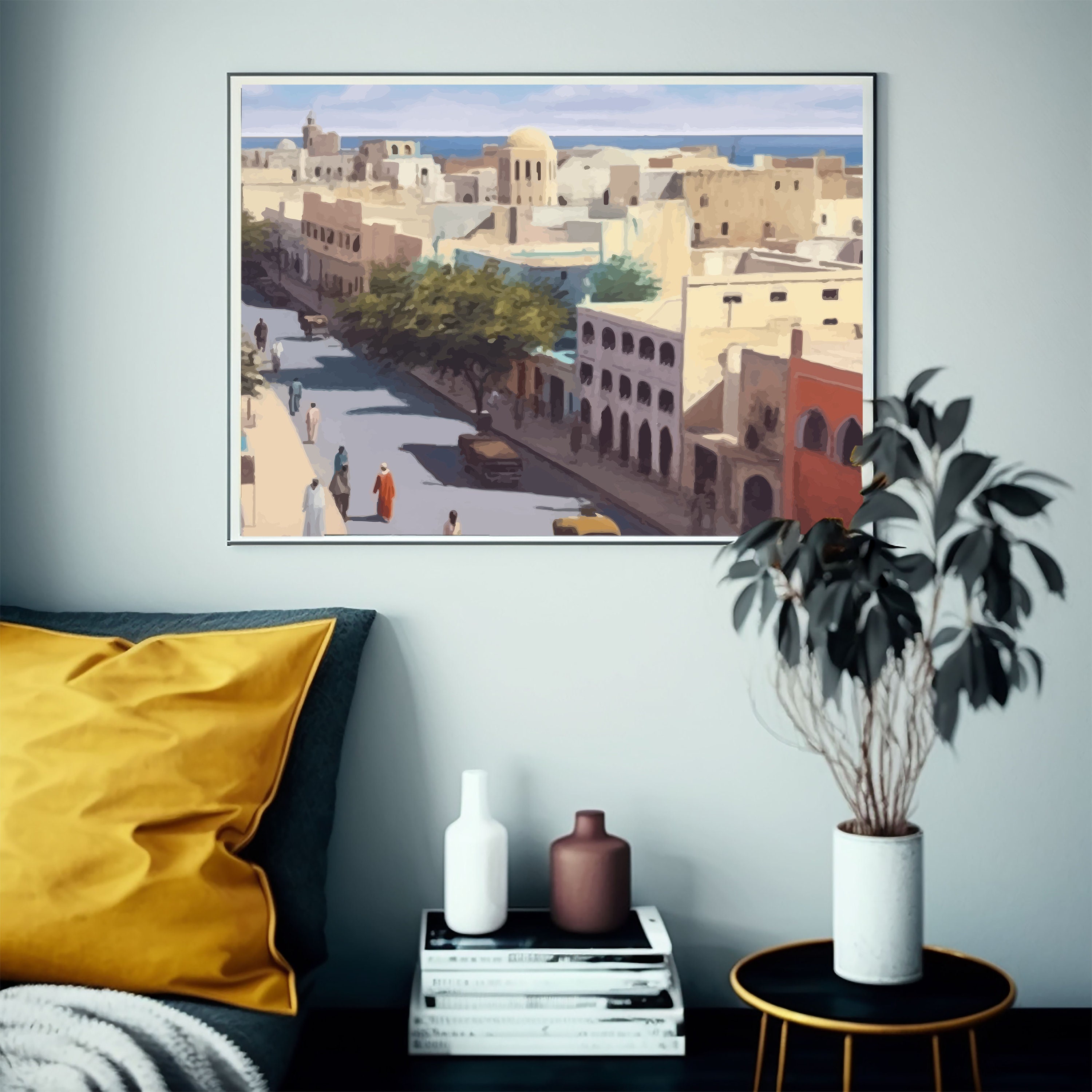 Somali Art, Somalia Travel Print, Mogadishu Wall Art, Somalia Poster ...