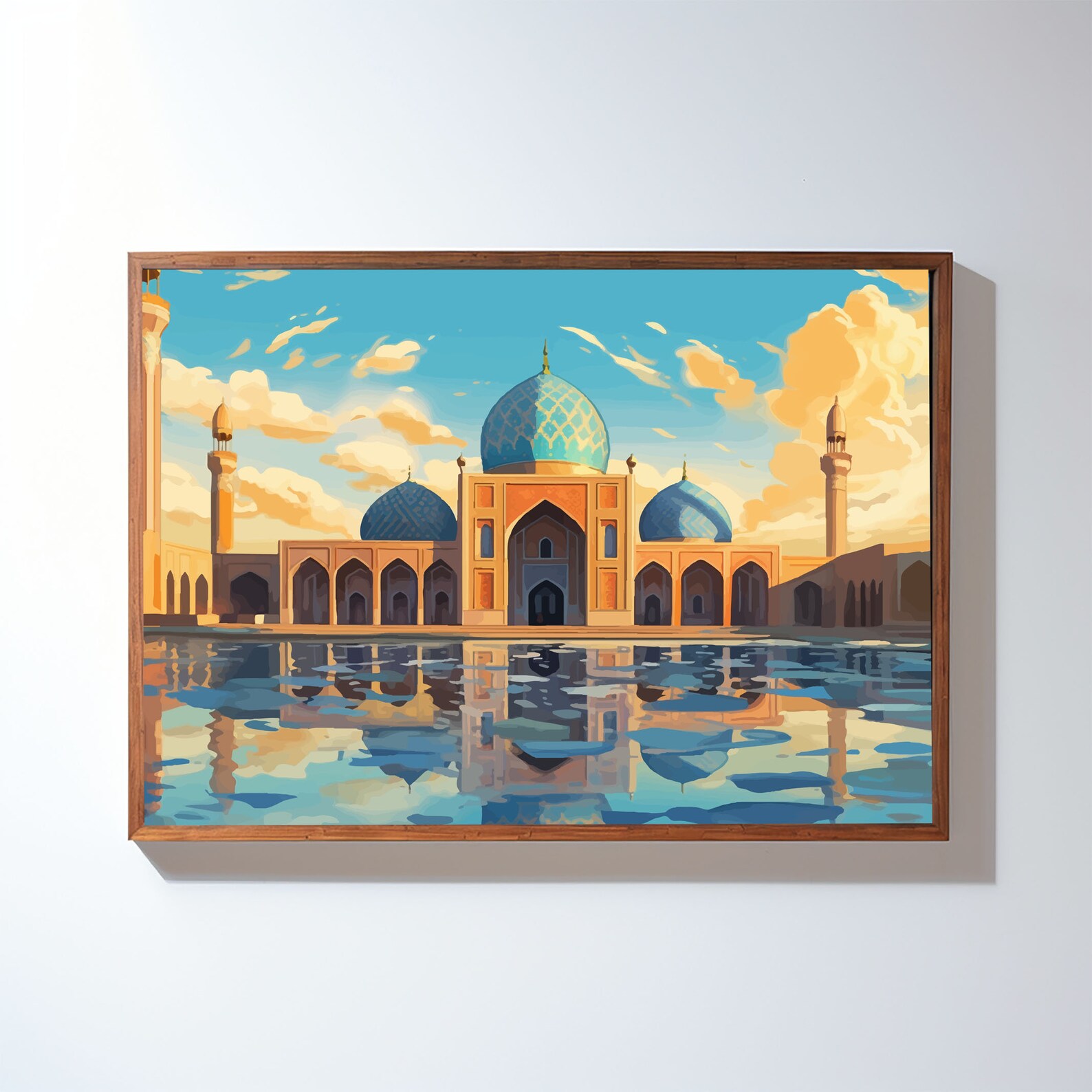 Isfahan Iran Travel Print Wall Art Isfahan Iran Posters Iran Wall Art ...