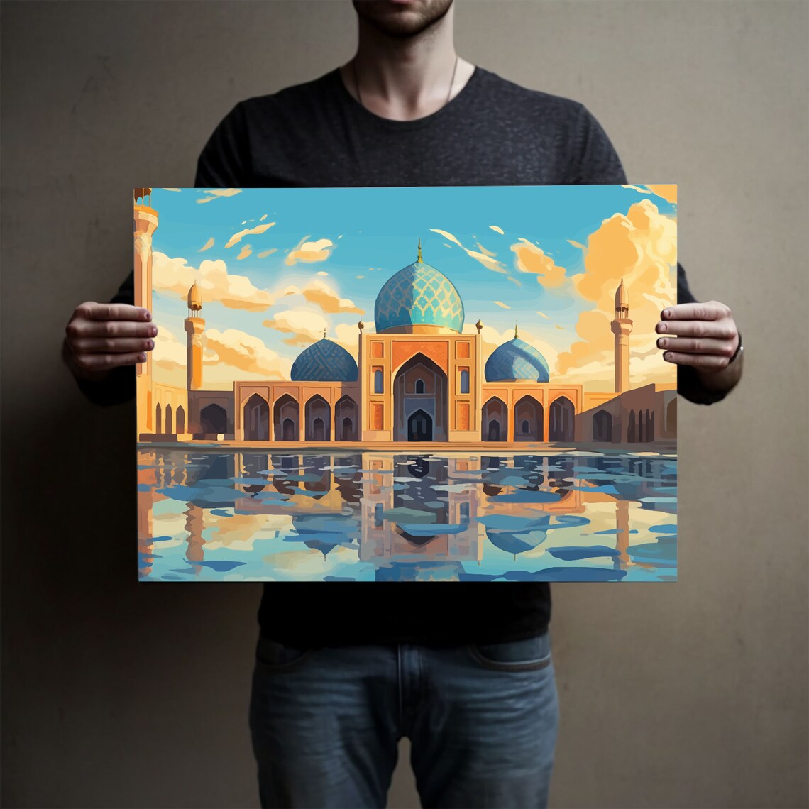 Isfahan Iran Travel Print Wall Art Isfahan Iran Posters Iran Wall Art ...