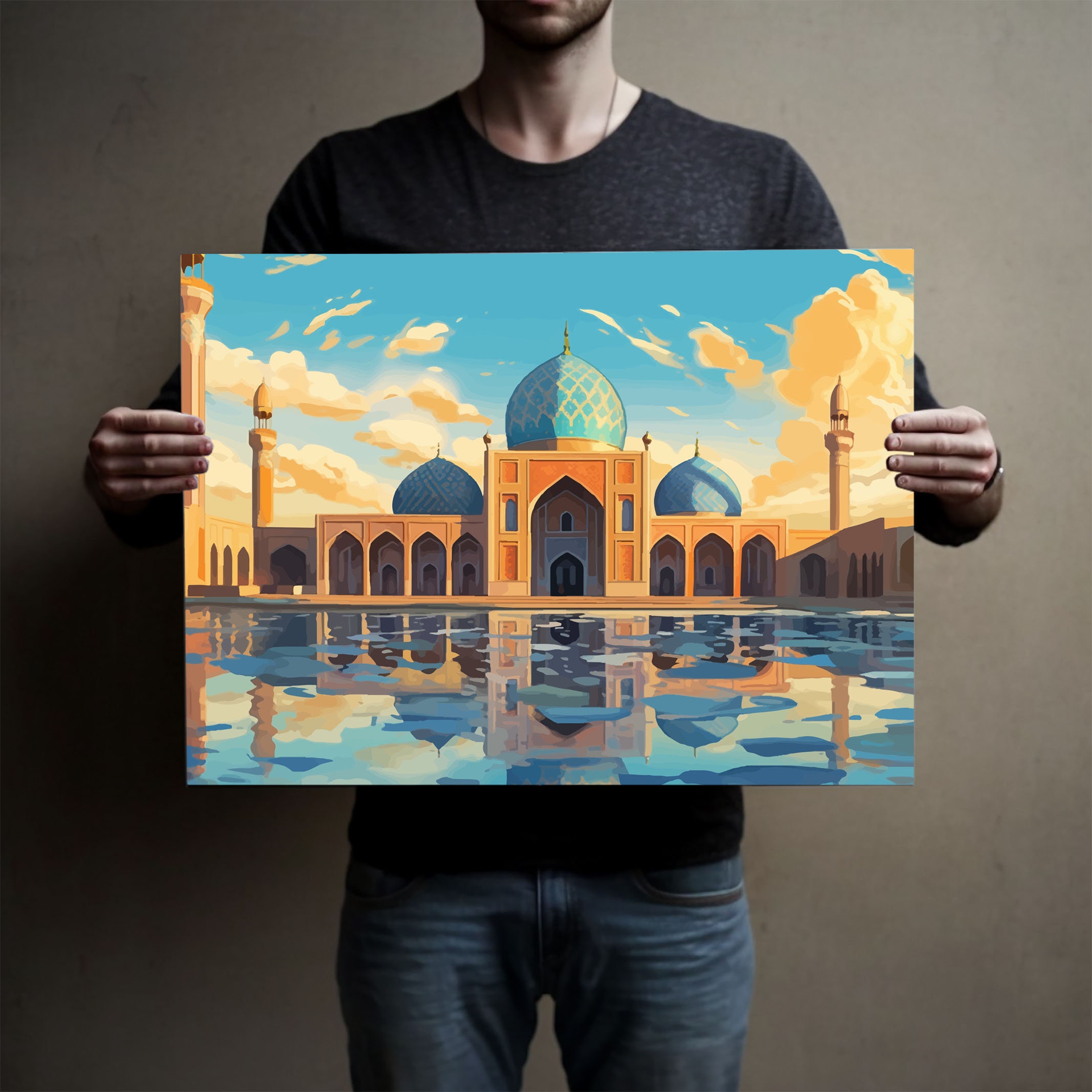 Isfahan Iran Travel Print Wall Art Isfahan Iran Posters Iran Wall Art ...
