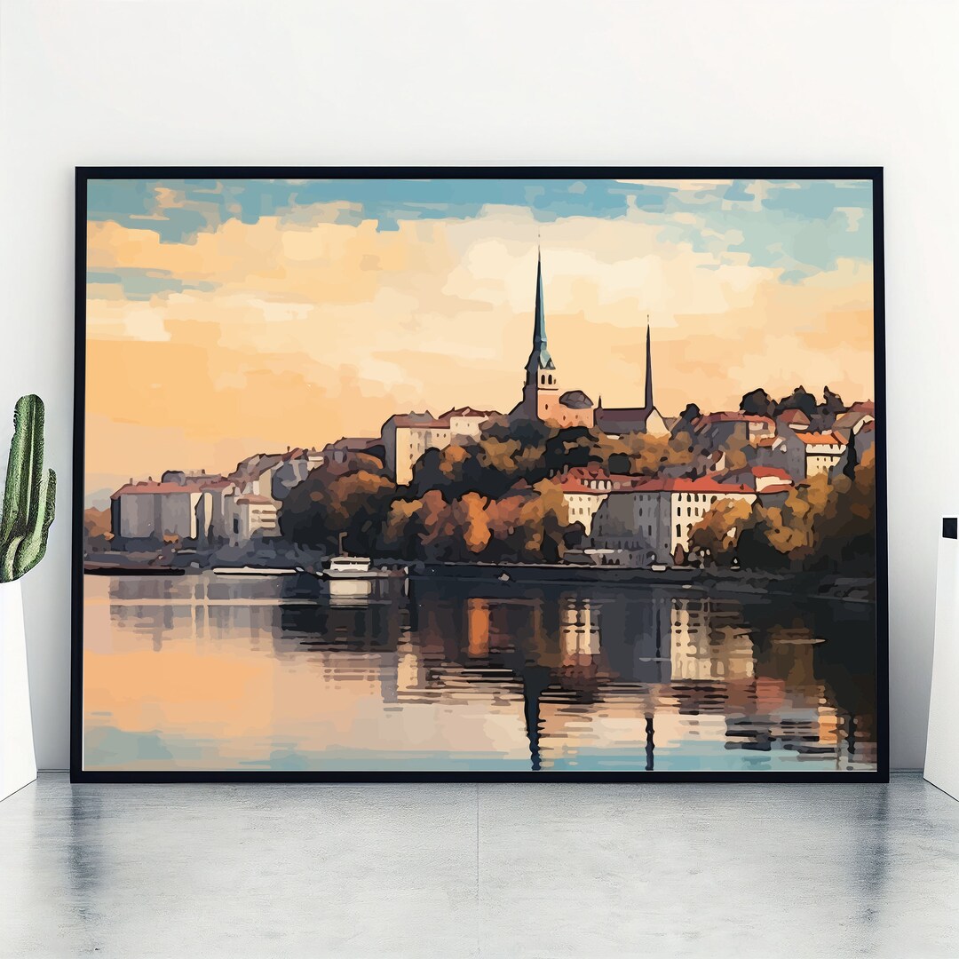 Belgrade Poster, Serbia Poster, Belgrade Print, Belgrade Painting ...