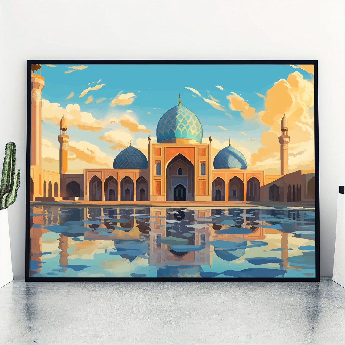 Isfahan Iran Travel Print Wall Art Isfahan Iran Posters Iran Wall Art ...