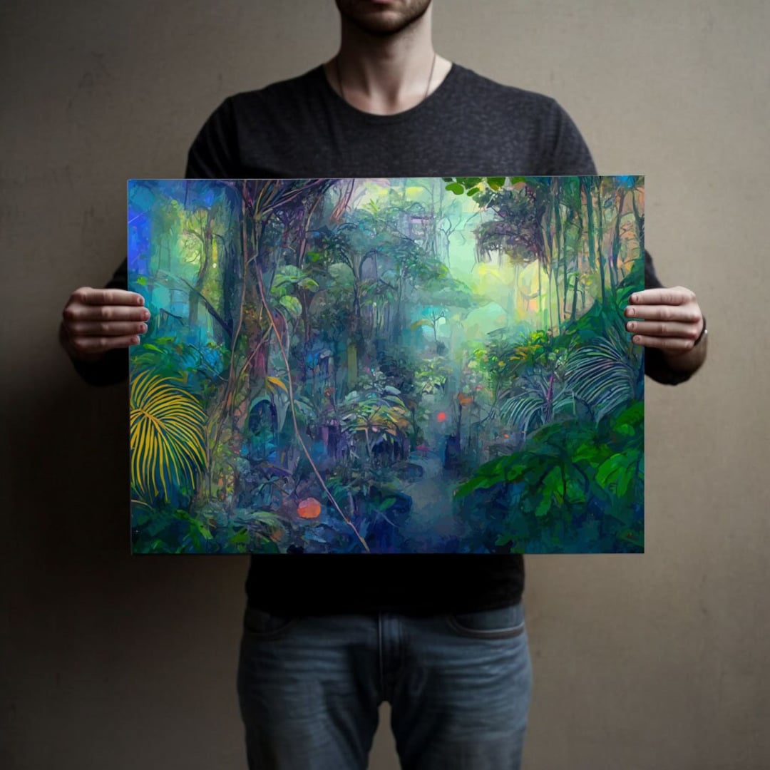 Amazon Rainforest Brazil Art Print Amazon Rainforest Wall - Etsy