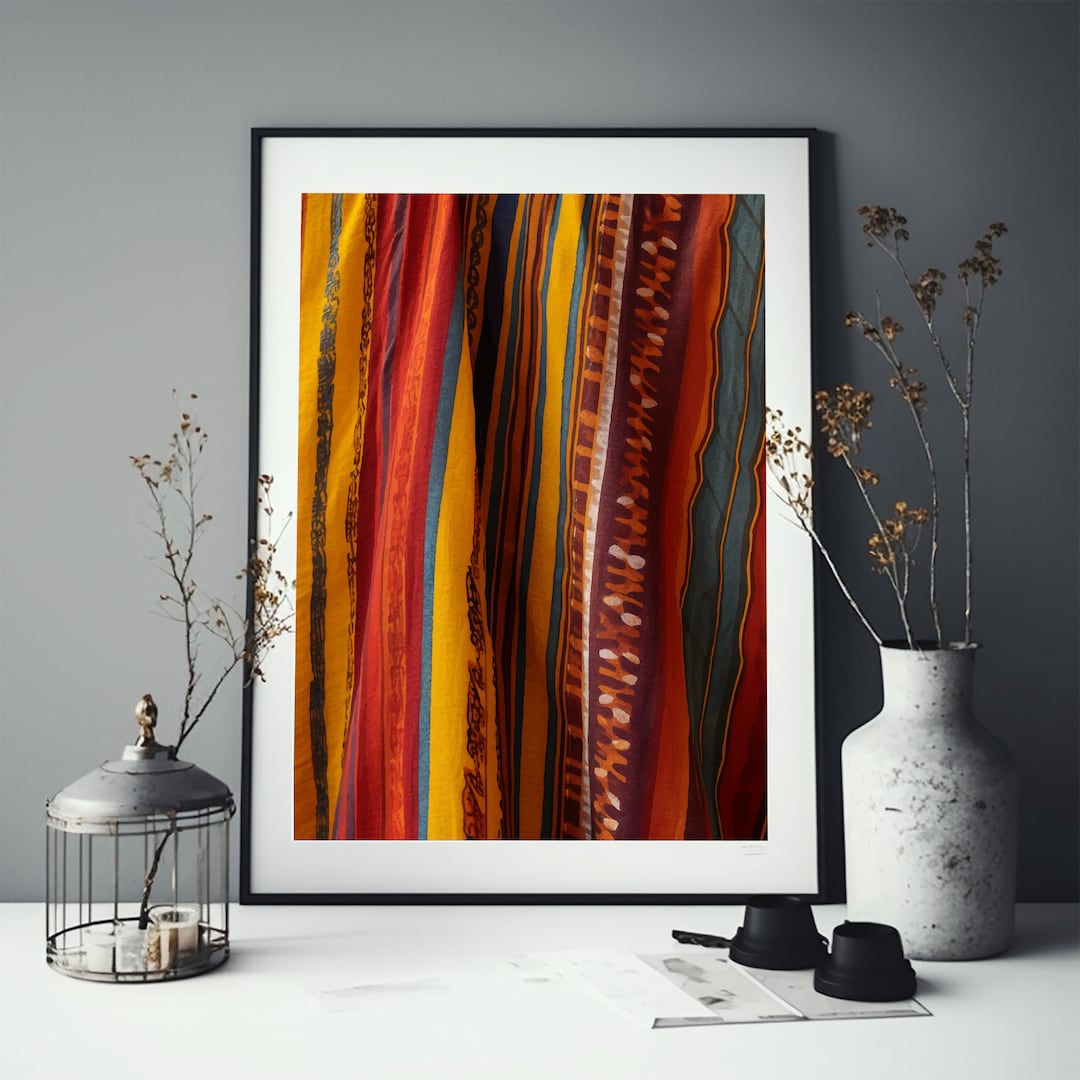 Somali Textiles Wall Art, Hido Iyo Daqan, Somali Textiles, Somali ...