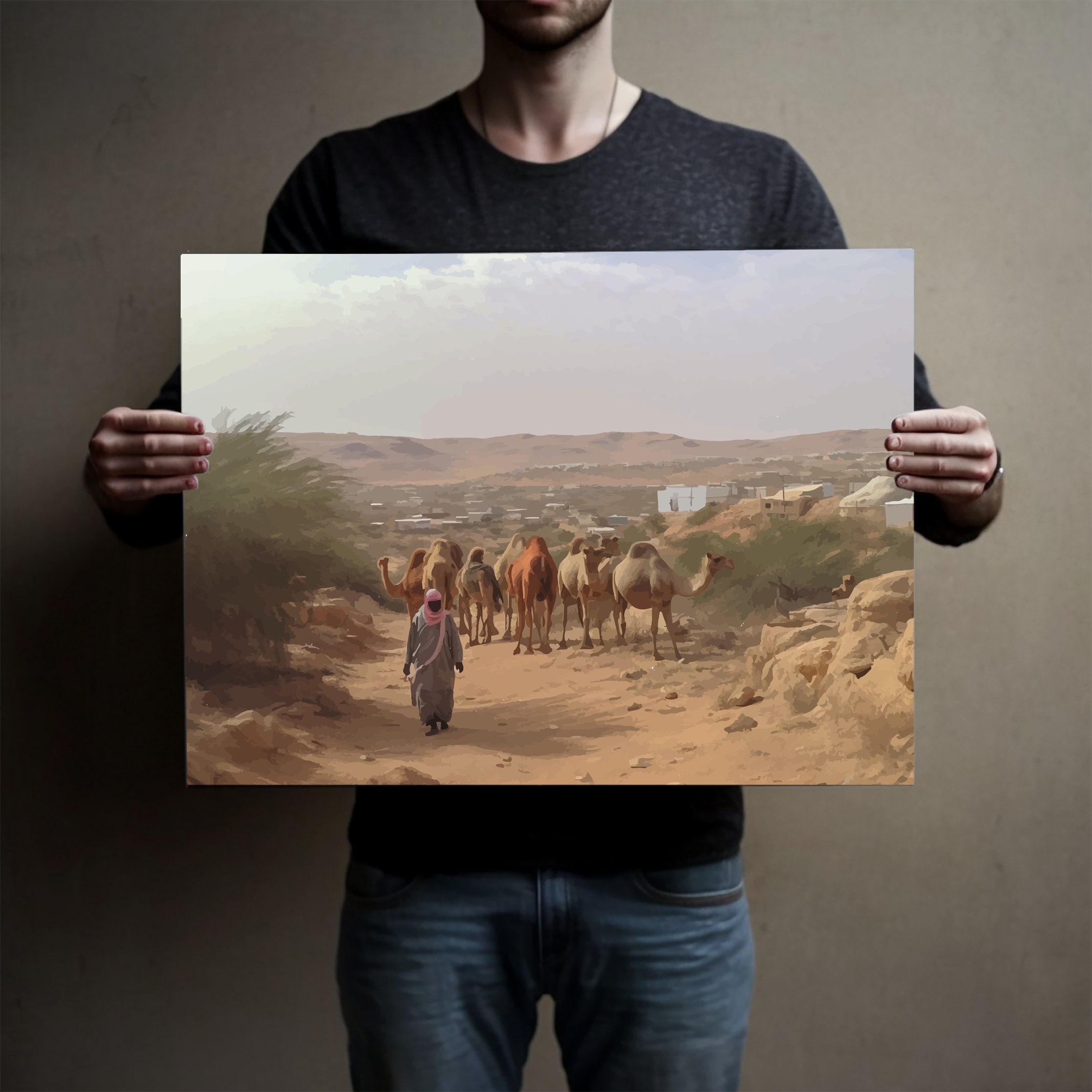 Somali Nomad Wall Art Somali Poster East African Home Decor - Etsy