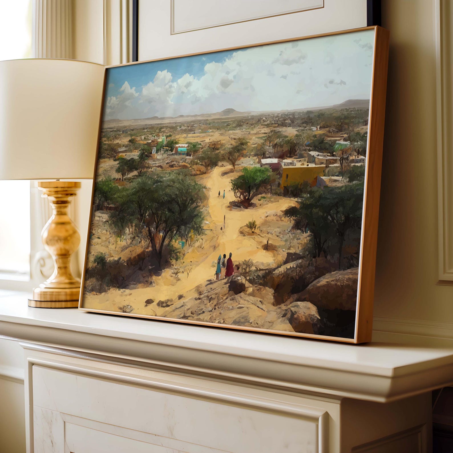 Somaliland, Rural Somaliland, Travel Print, Somali Poster, Home Decor ...