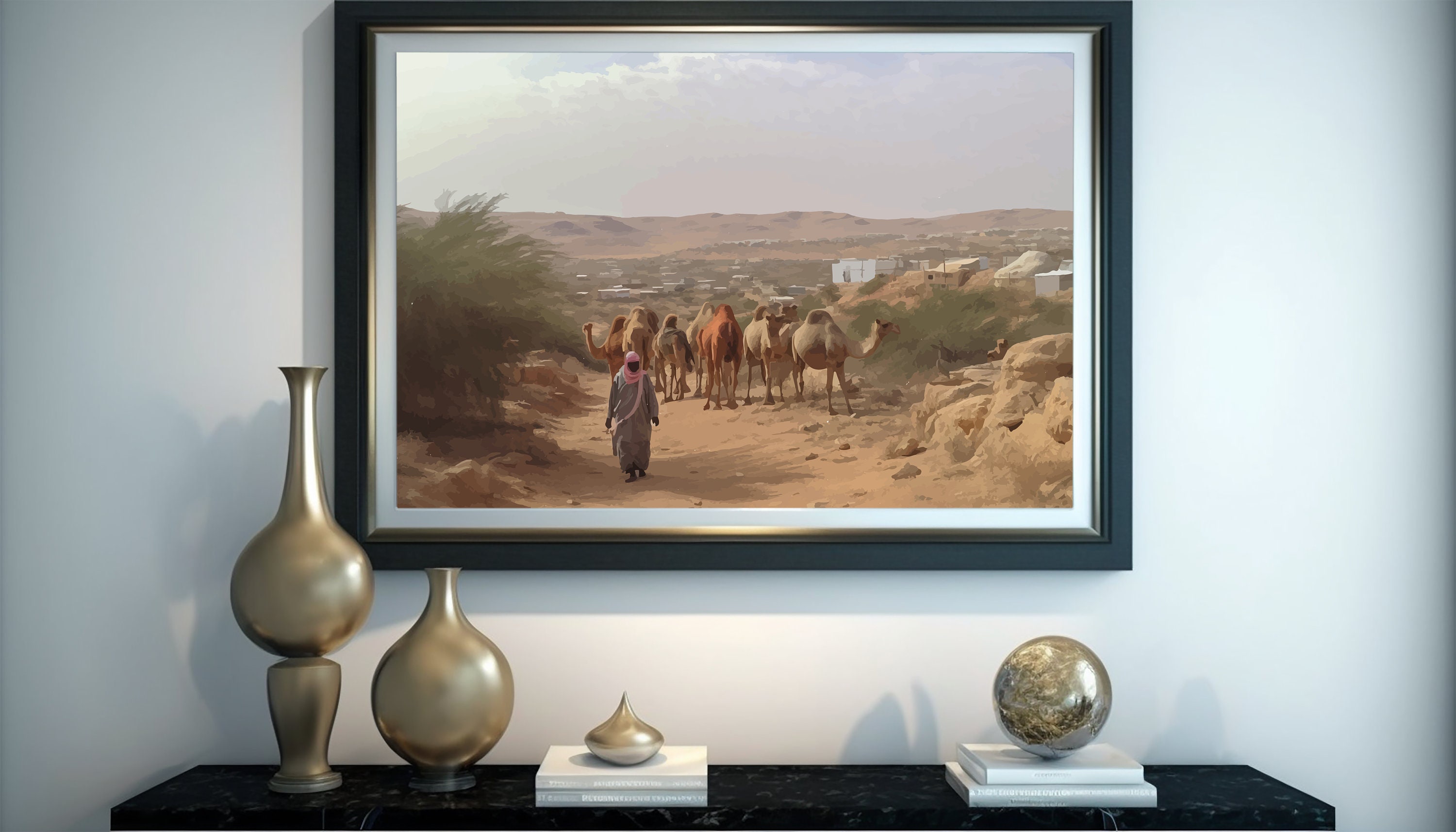 Somali Nomad Wall Art Somali Poster East African Home Decor - Etsy