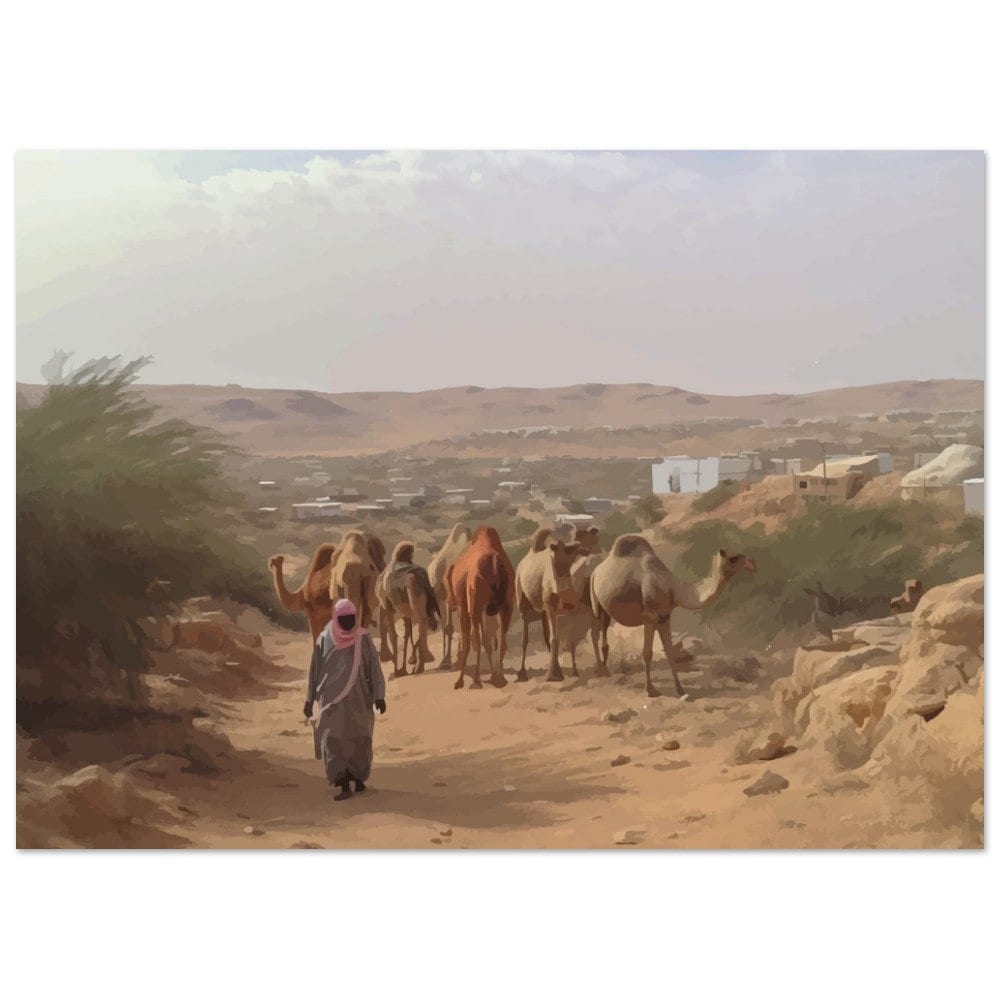 Somali Nomad Wall Art Somali Poster East African Home Decor - Etsy