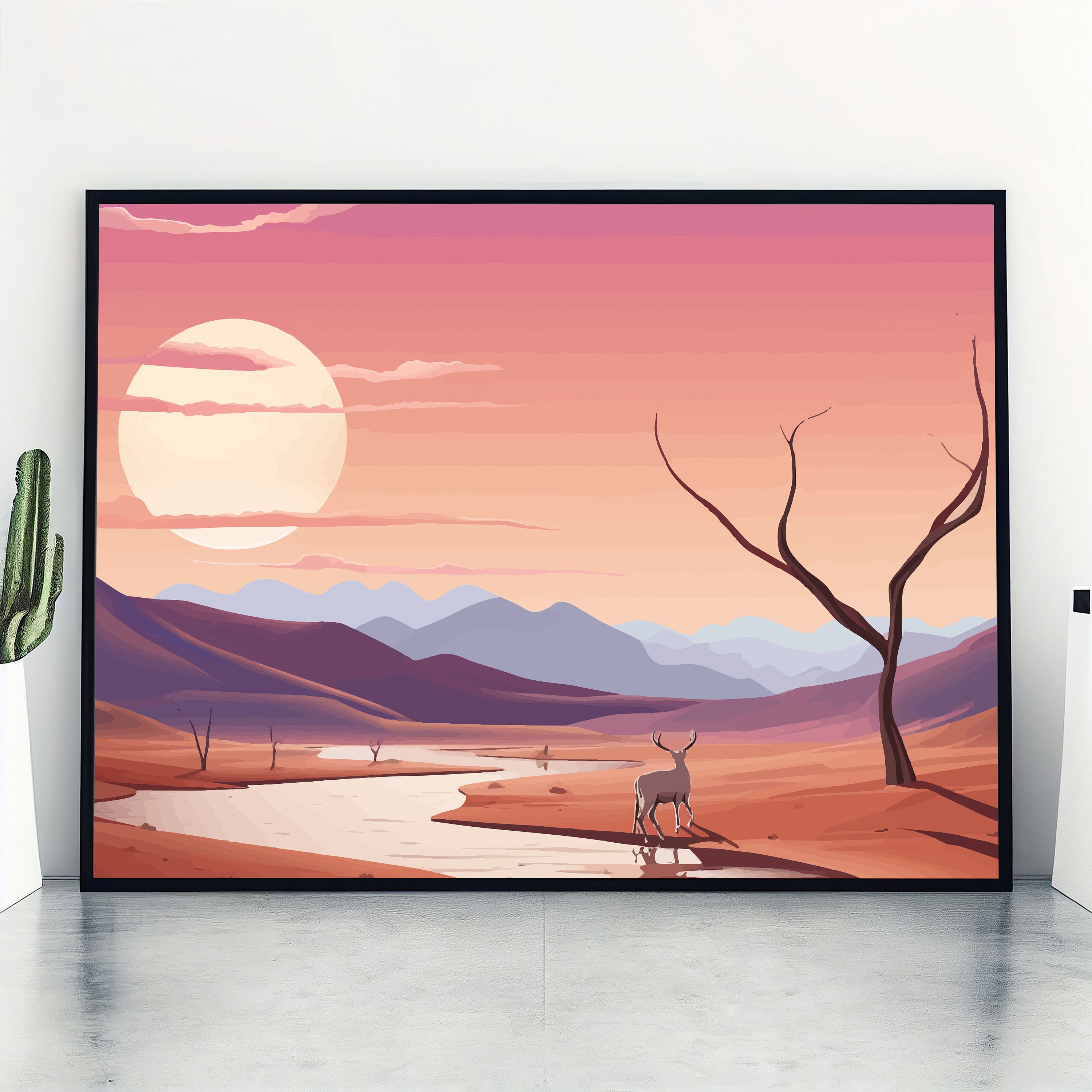 Namibia Print, Namibian Dunes Poster, Sossusvlei Desert Africa Wall Art ...
