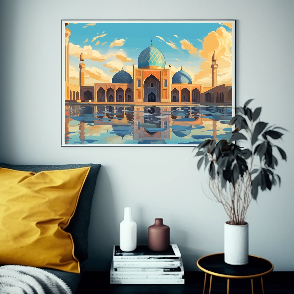 Isfahan Iran Travel Print Wall Art Isfahan Iran Posters Iran Wall Art ...