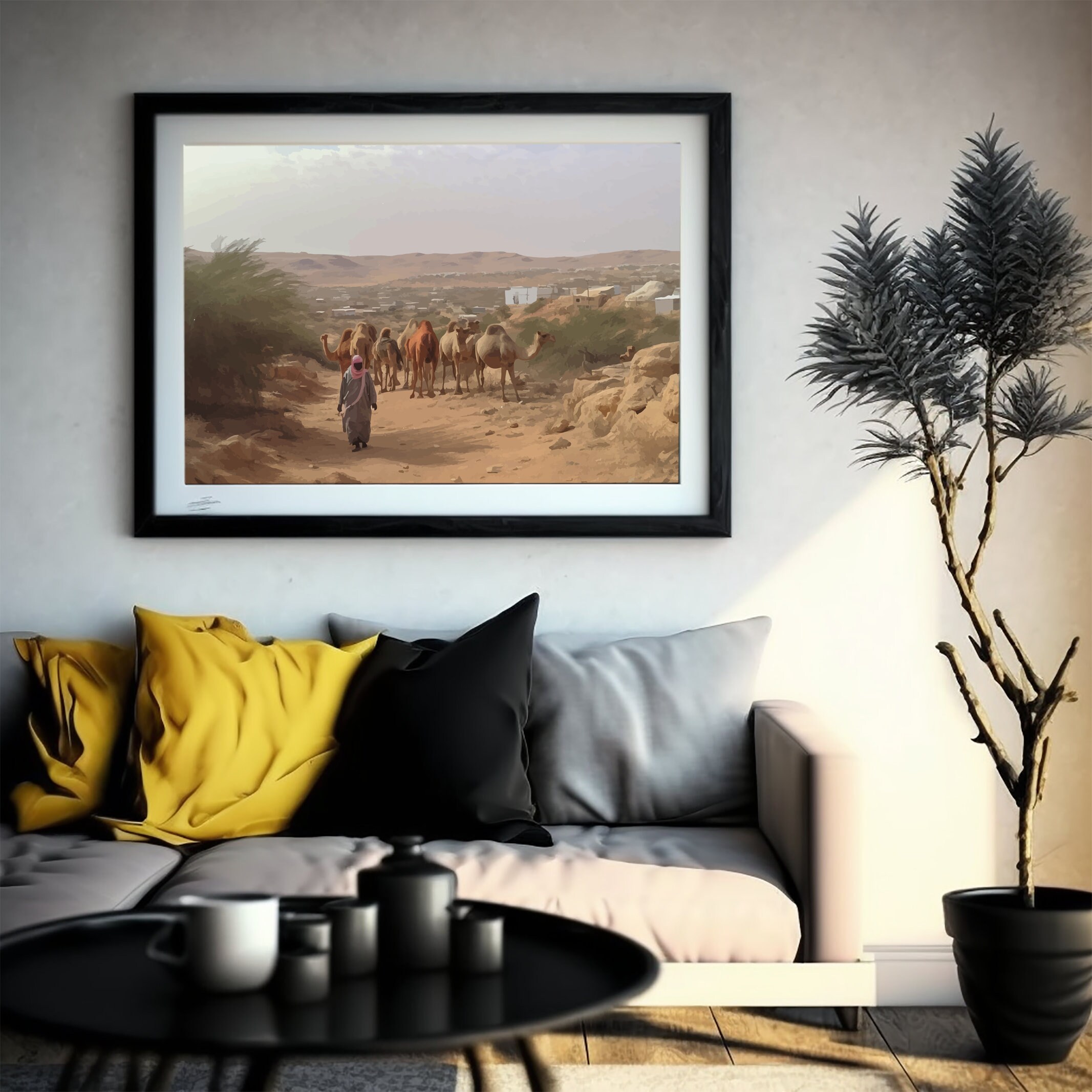 Somali Nomad Wall Art Somali Poster East African Home Decor - Etsy