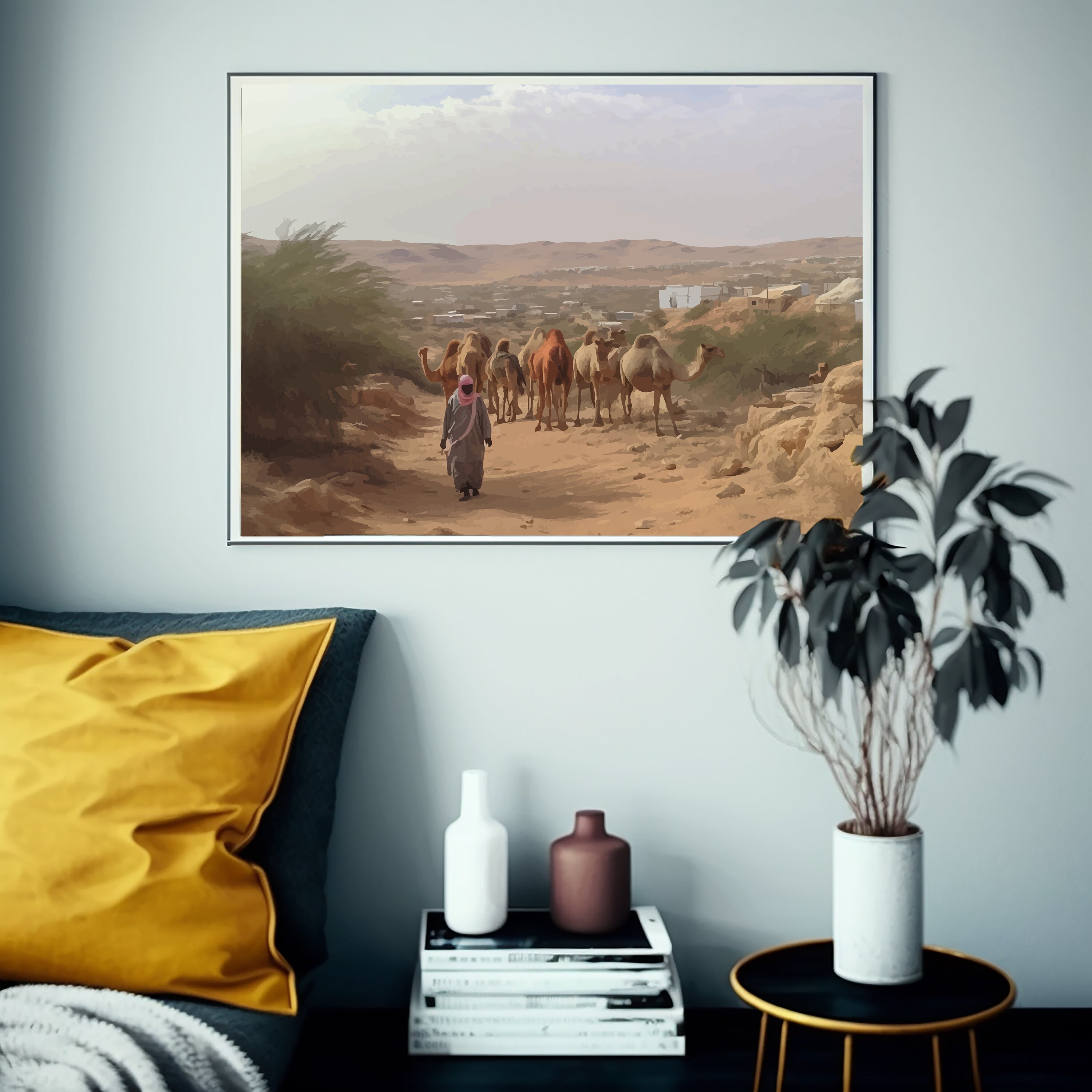 Somali Nomad Wall Art Somali Poster East African Home Decor - Etsy