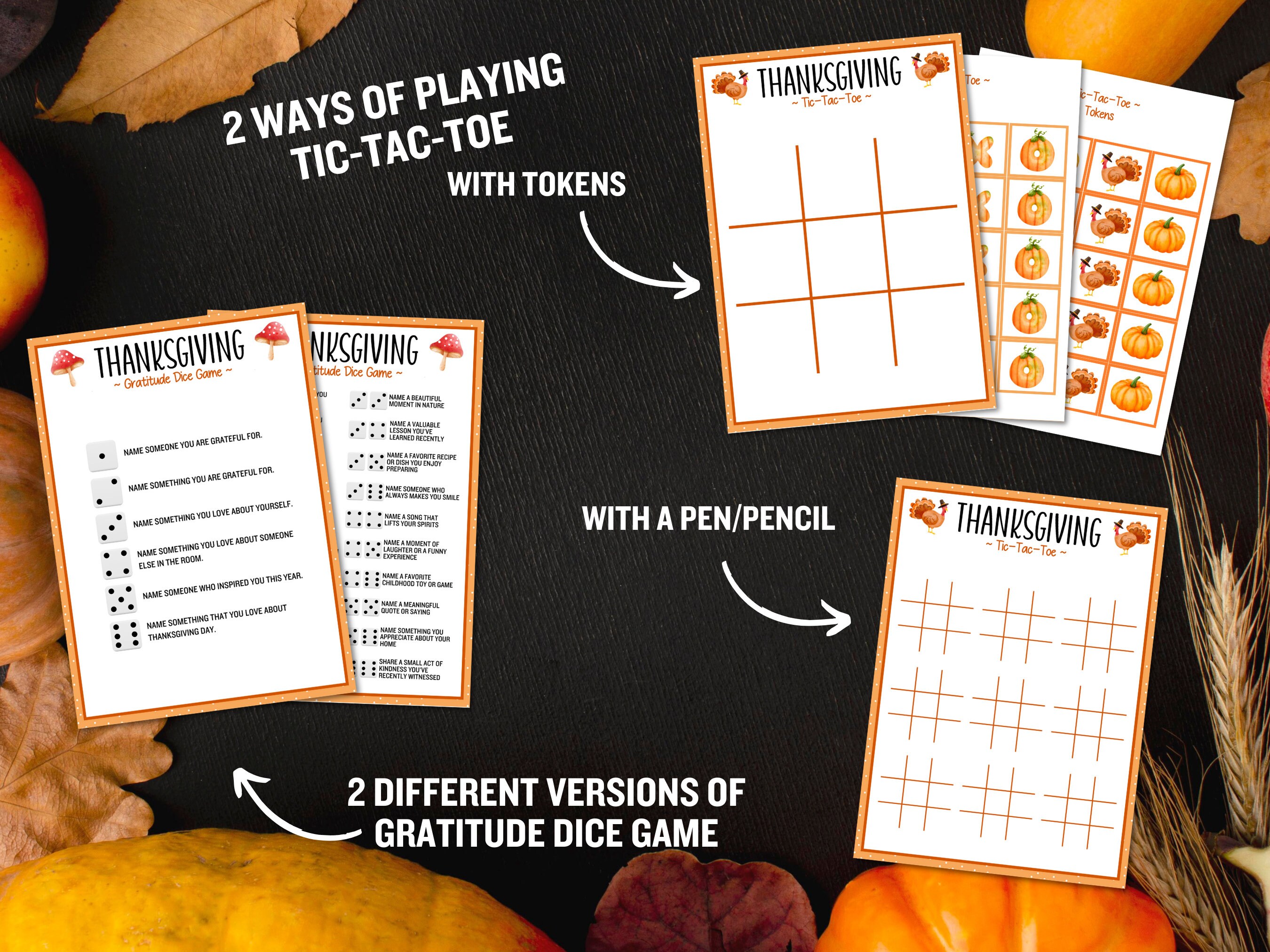 Thanksgiving Games , Thanksgiving Game Bundle , Thanksgiving Games ...
