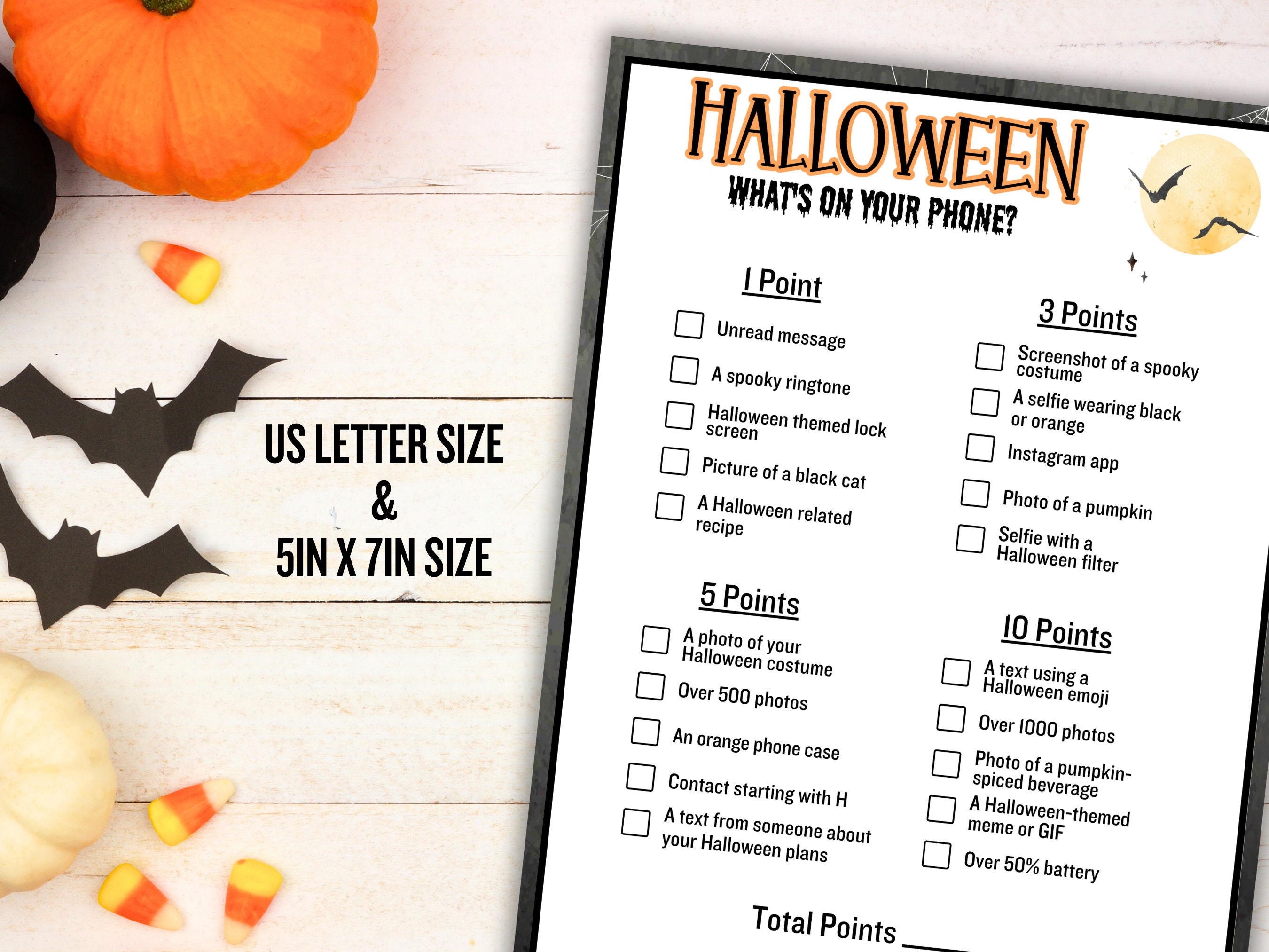 Halloween What's on Your Phone Game, Halloween Games and Activities ...