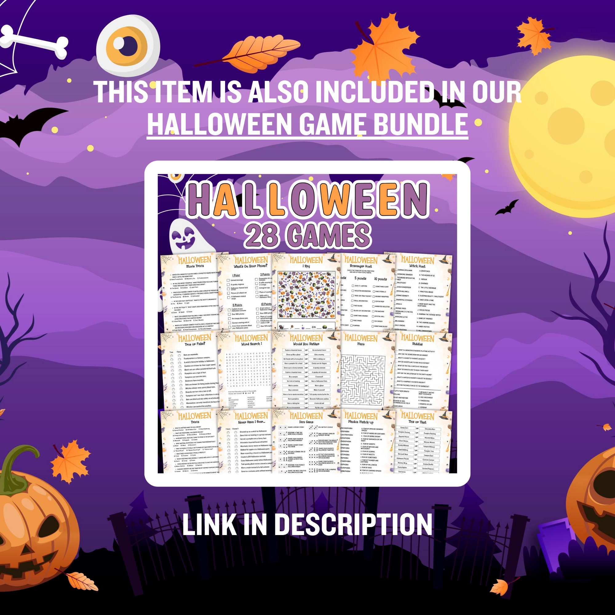 Halloween Scavenger Hunt, Halloween Hunt, Halloween Fun Activities ...