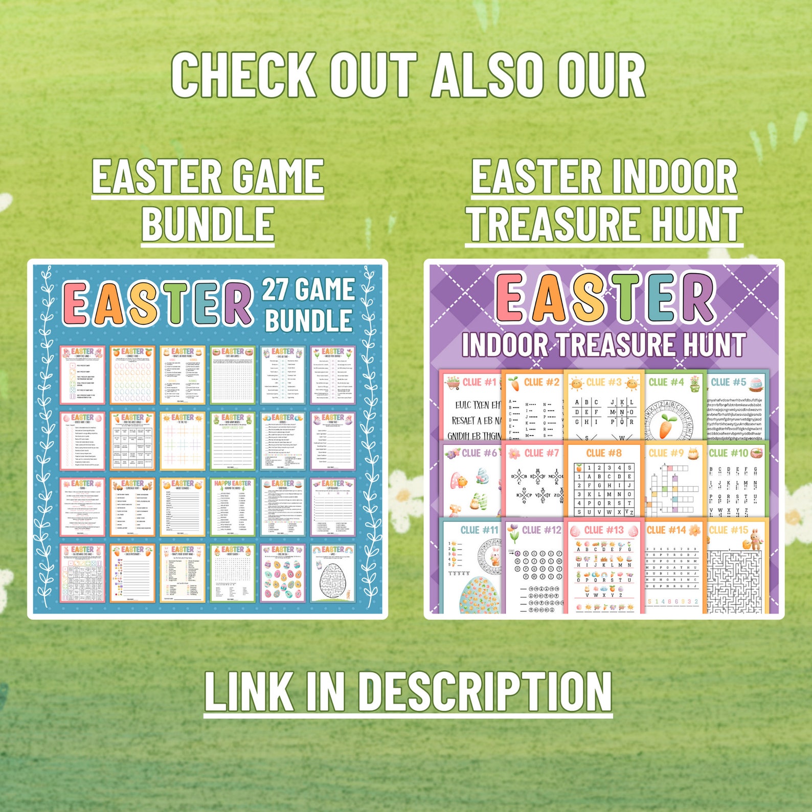Easter Treasure Hunt, Easter Scavenger Hunt, Easter Activities for ...