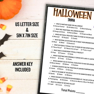 Halloween Trivia, Halloween Quiz, Halloween Activities for Kids ...