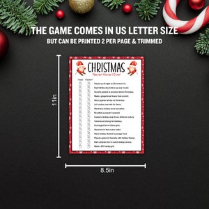 Never Have I Ever Christmas Game, Printable Christmas Games, Christmas ...
