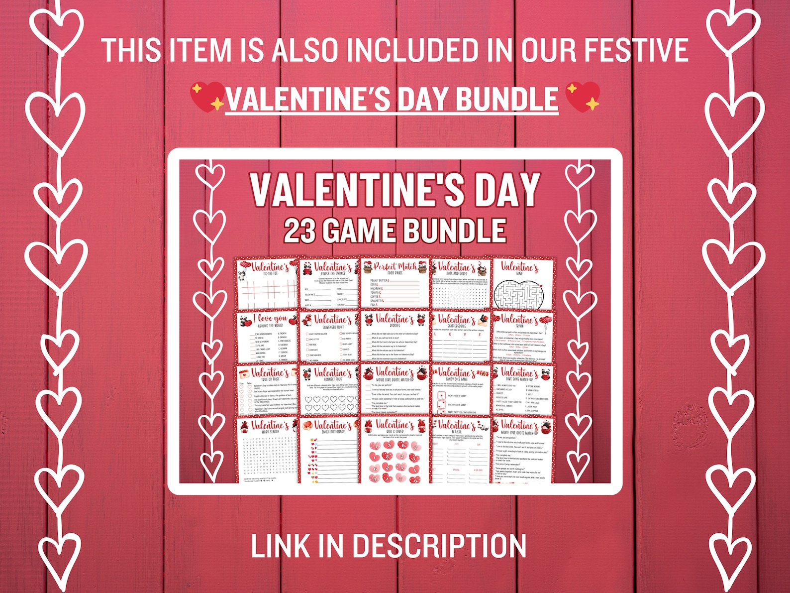 Valentine's Emoji Pictionary, Valentine's Day Games and Activities ...