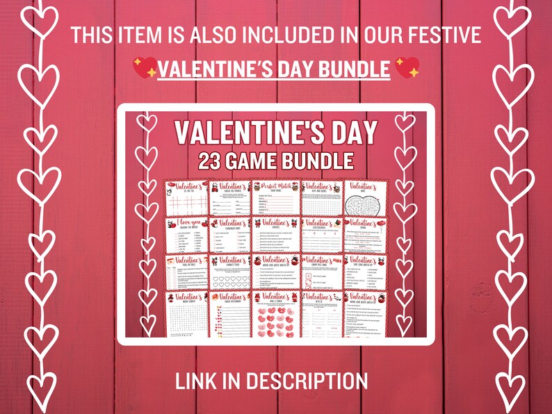 Valentine's Emoji Pictionary, Valentine's Day Games and Activities ...