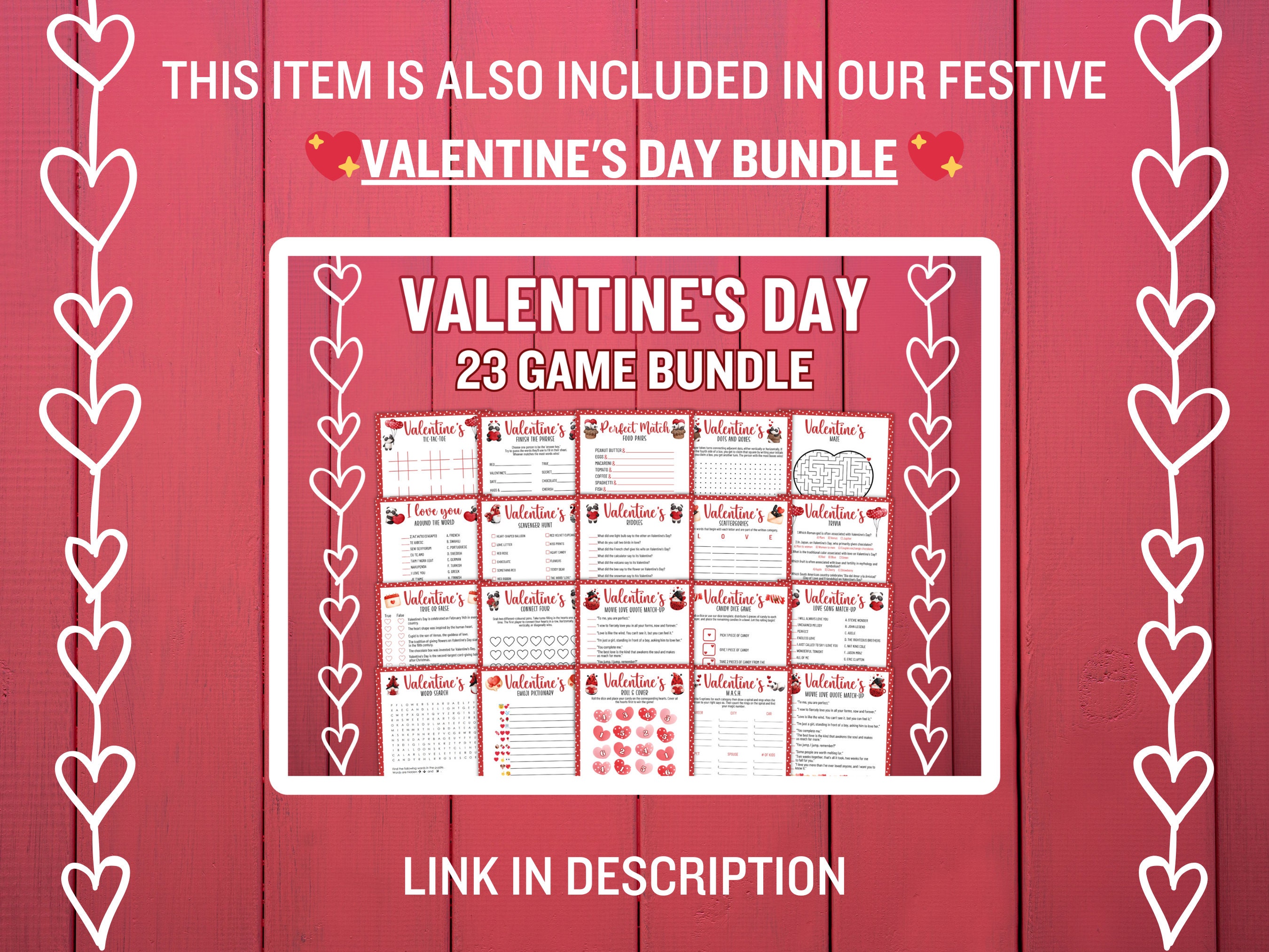 Valentine's Emoji Pictionary, Valentine's Day Games and Activities ...